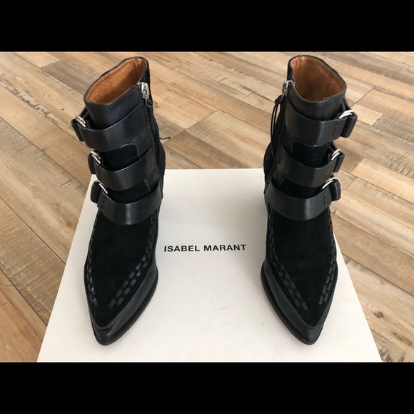 Isabel Marant | Shoes | Isabel Marant Leather And Suede Boot | Poshmark